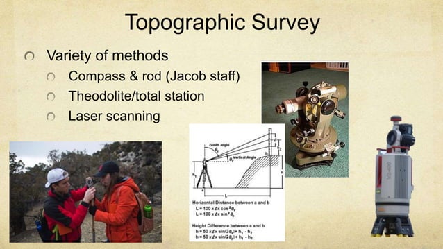 Presentation: Introduction Cut Slope Design and Topographic Surveying ...