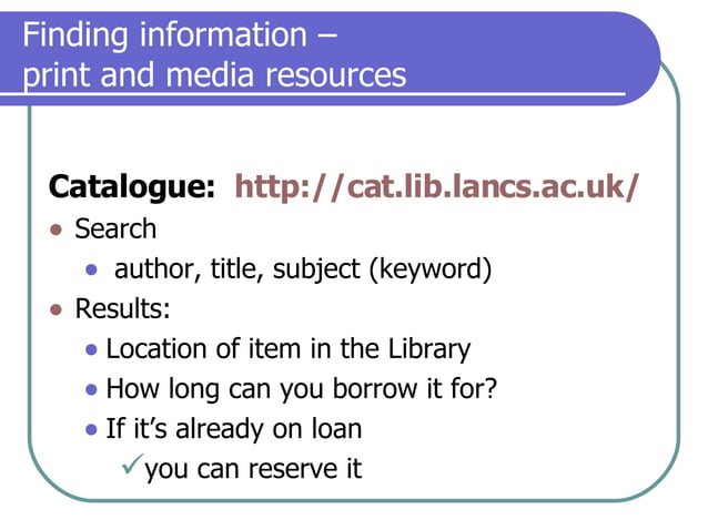 Introduction to the Library - Religion 2008 | PPT