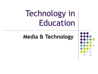 Introduction to media & technology | PPS