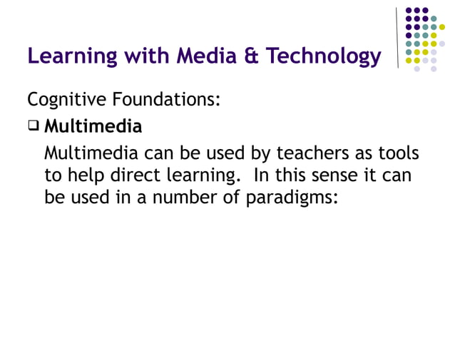 Introduction to media & technology | PPS | Internet for Beginners ...