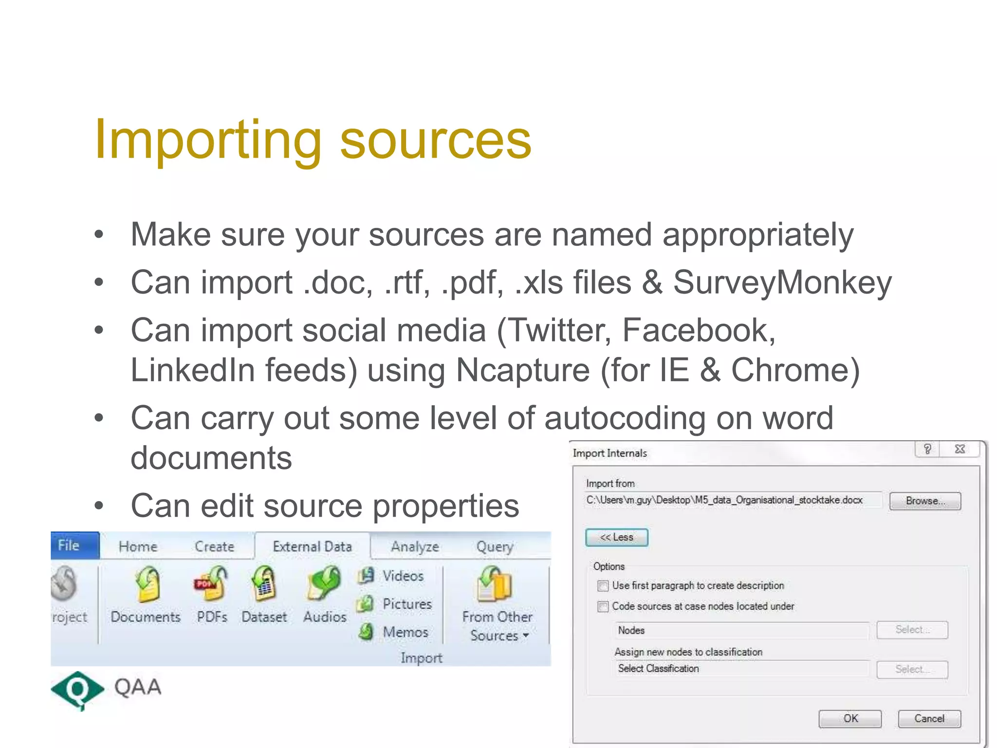 Introduction to NVivo | PPTX