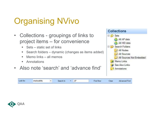 Introduction to NVivo | PPTX | Internet | Computing