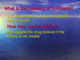 Introduction O General Toxicology | PPT