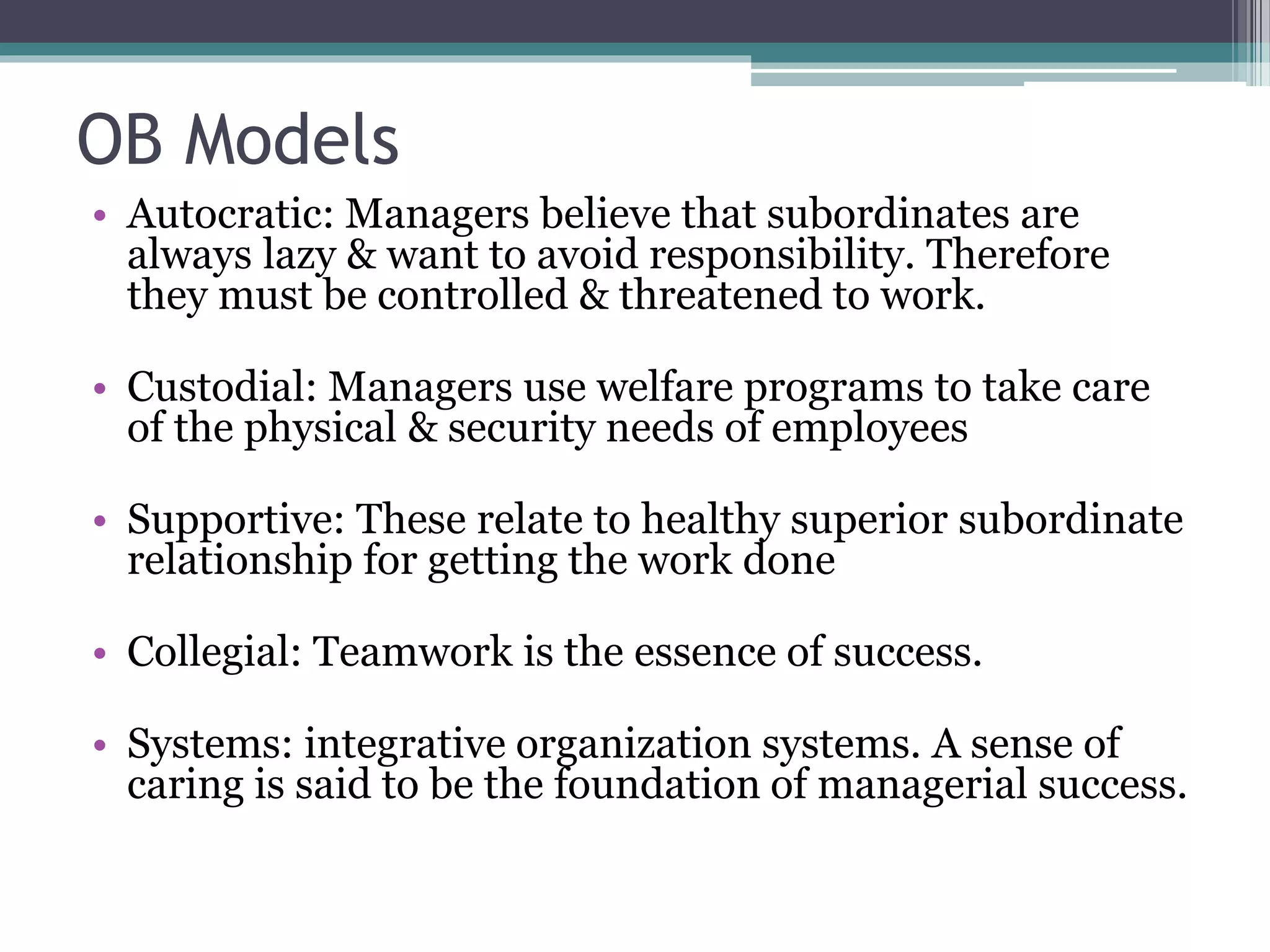 Introduction OB by Neeraj Bhandari ( Surkhet.Nepal ) | PPTX