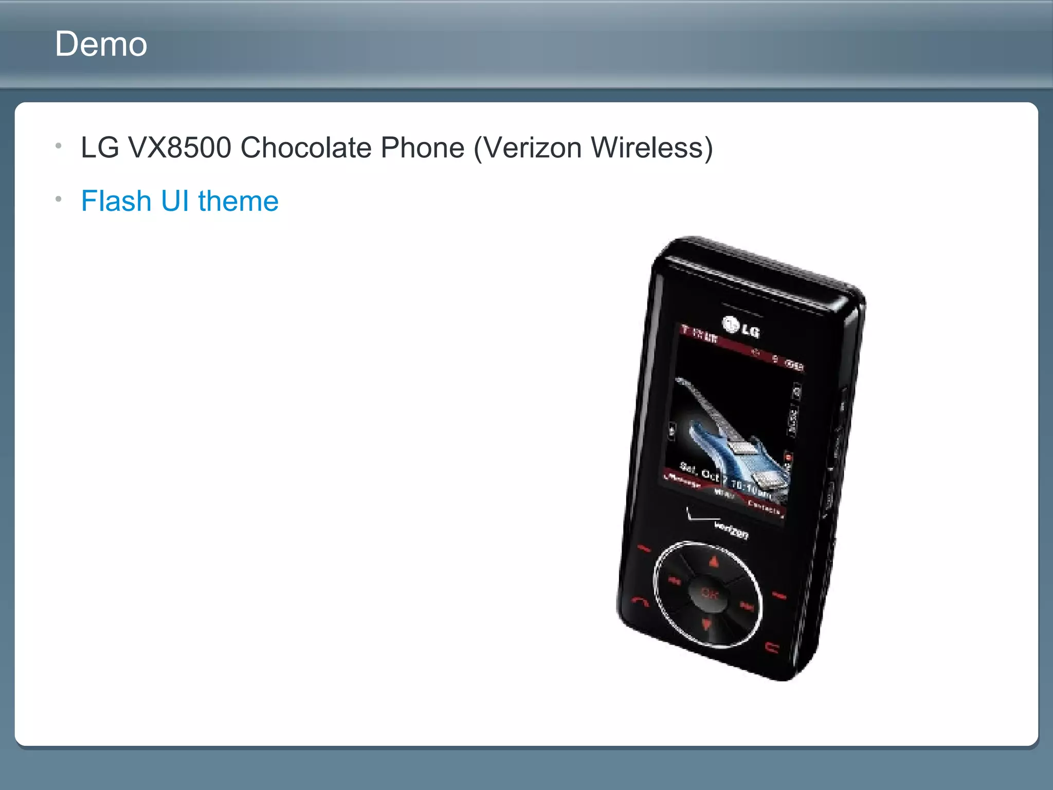 Introduction of Adobe Flash Lite | PPT | Technology & Computing
