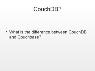 Introduction of CouchDB JP | PPT