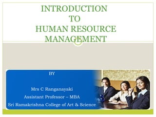 Introduction-of- Human Resource Management.pptx