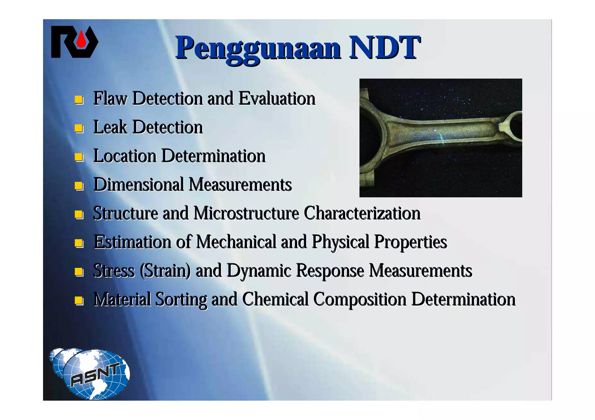 Introduction of-ndt-non-destructive-test | PDF