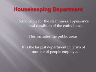 Introduction of-rooms-division-front-office-and-housekeeping-department ...