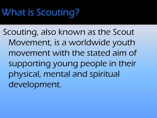Introduction of Scouting | PPTX