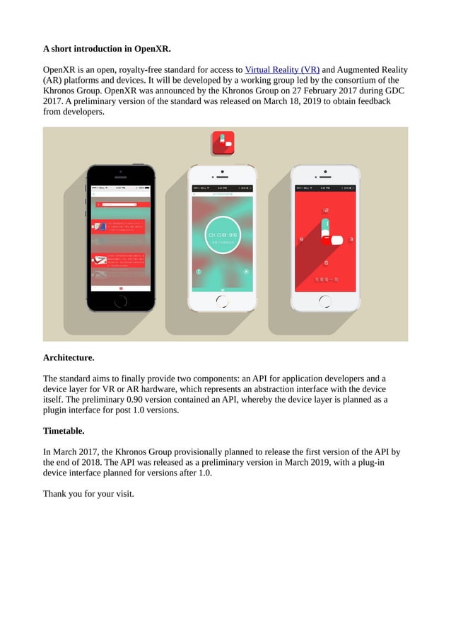 Introduction openxr | PDF