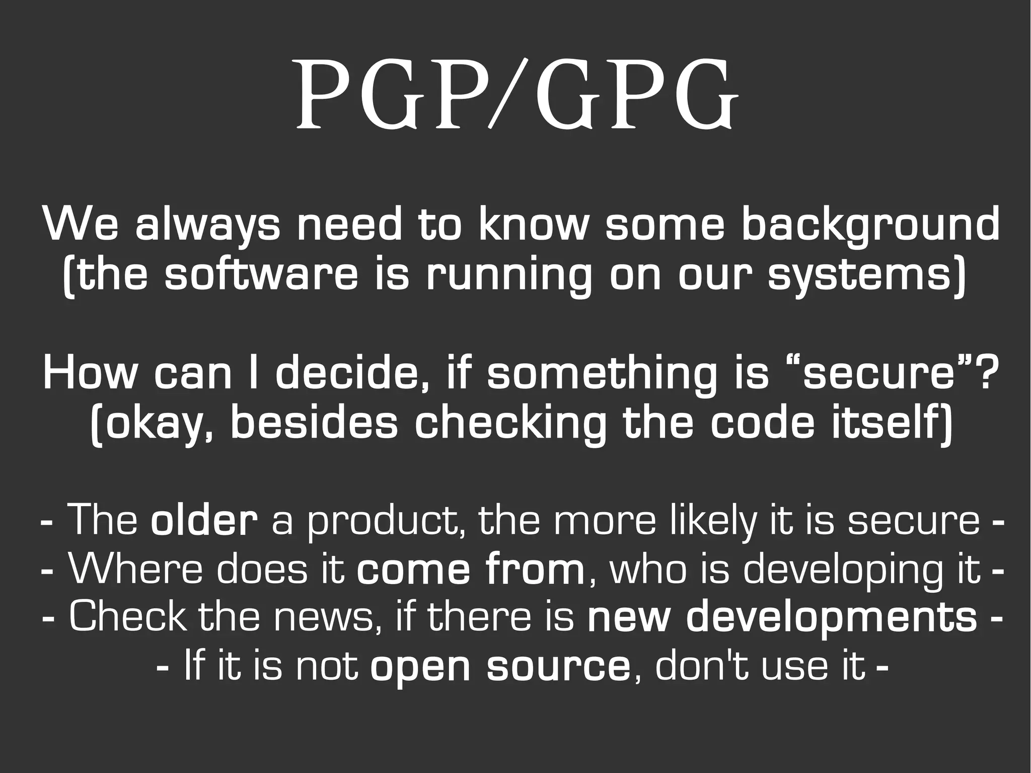 Introduction PGP-GPG Subkey Management | PDF