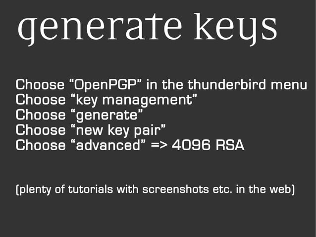 Introduction PGP-GPG Subkey Management | PDF