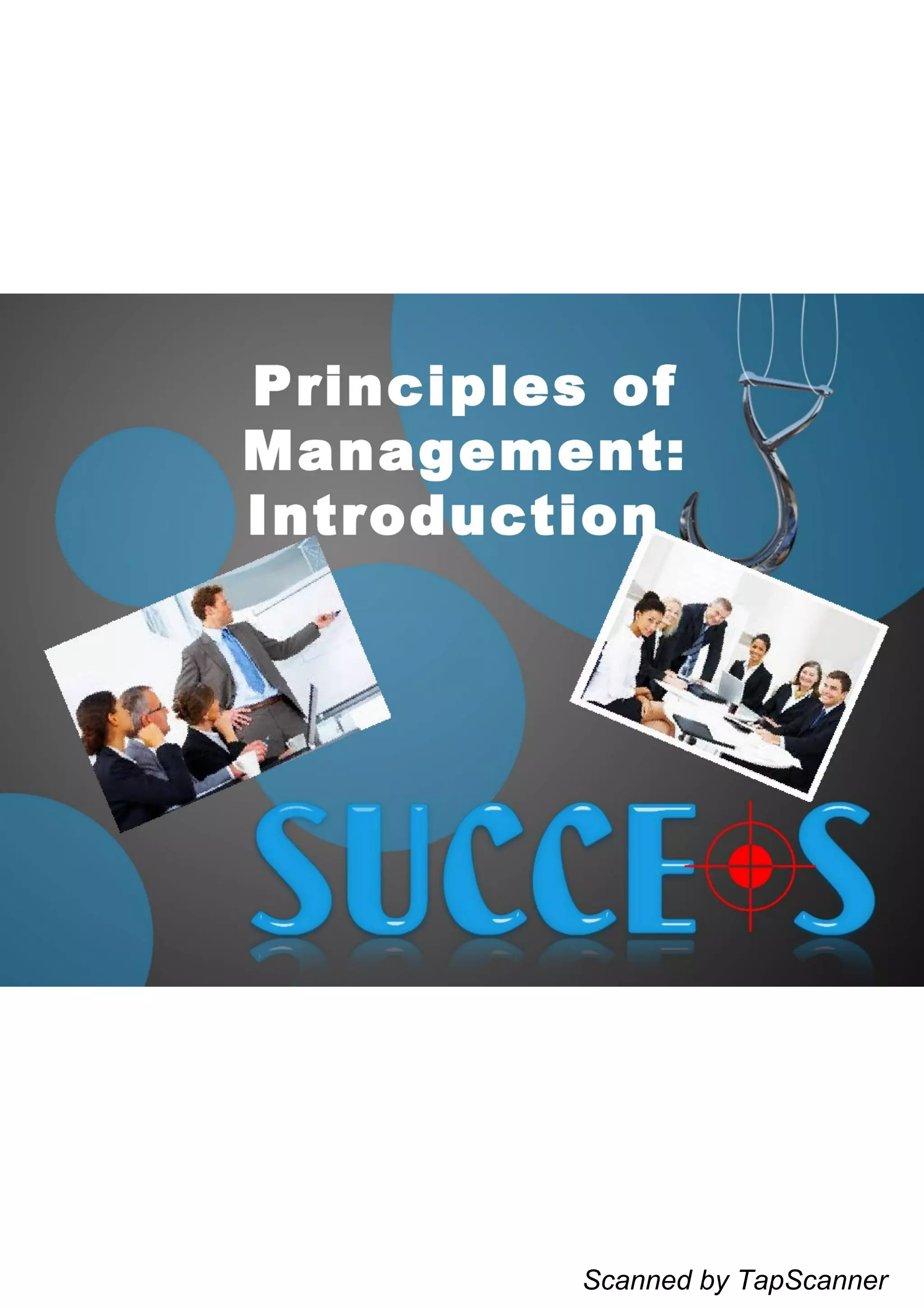 Introduction-Principles of Management | PDF