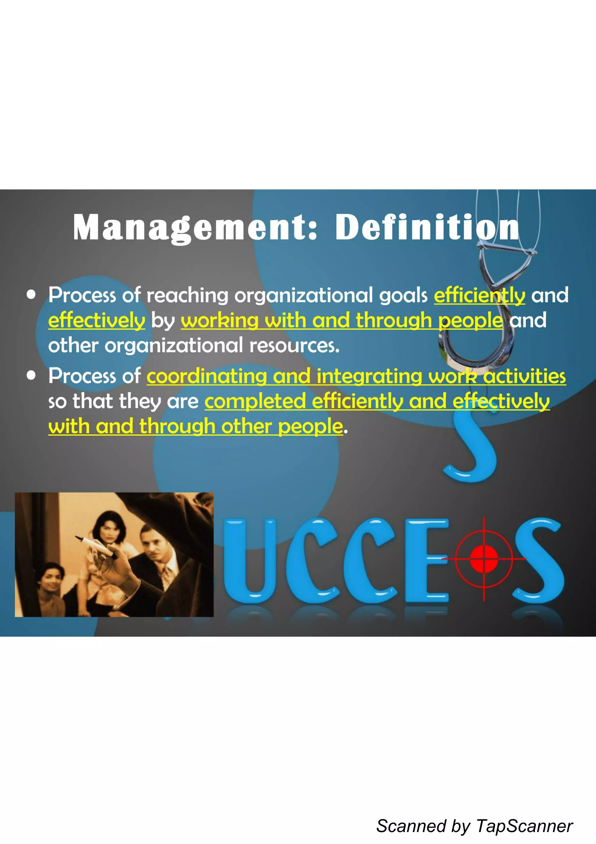Introduction-Principles of Management | PDF