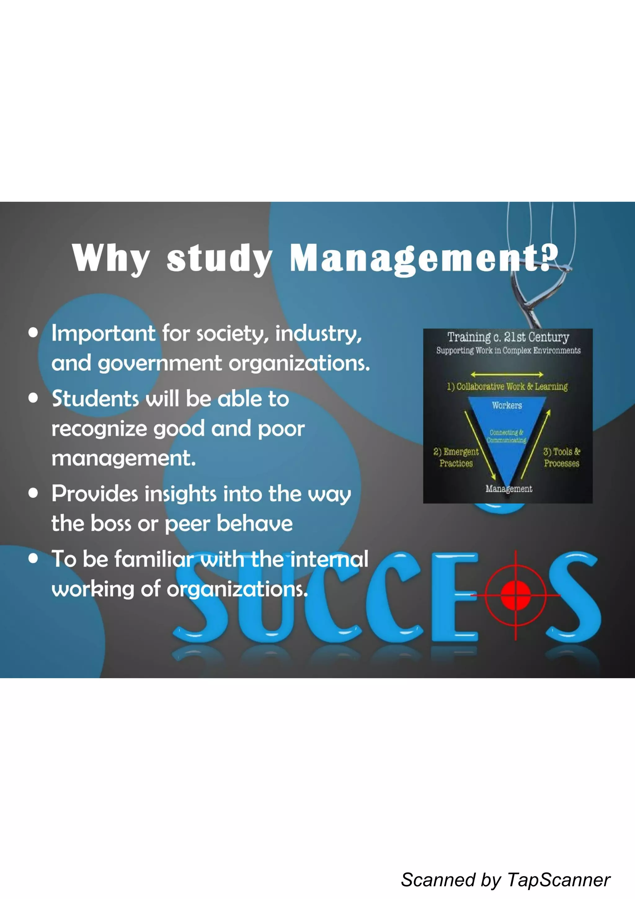 Introduction-Principles of Management | PDF