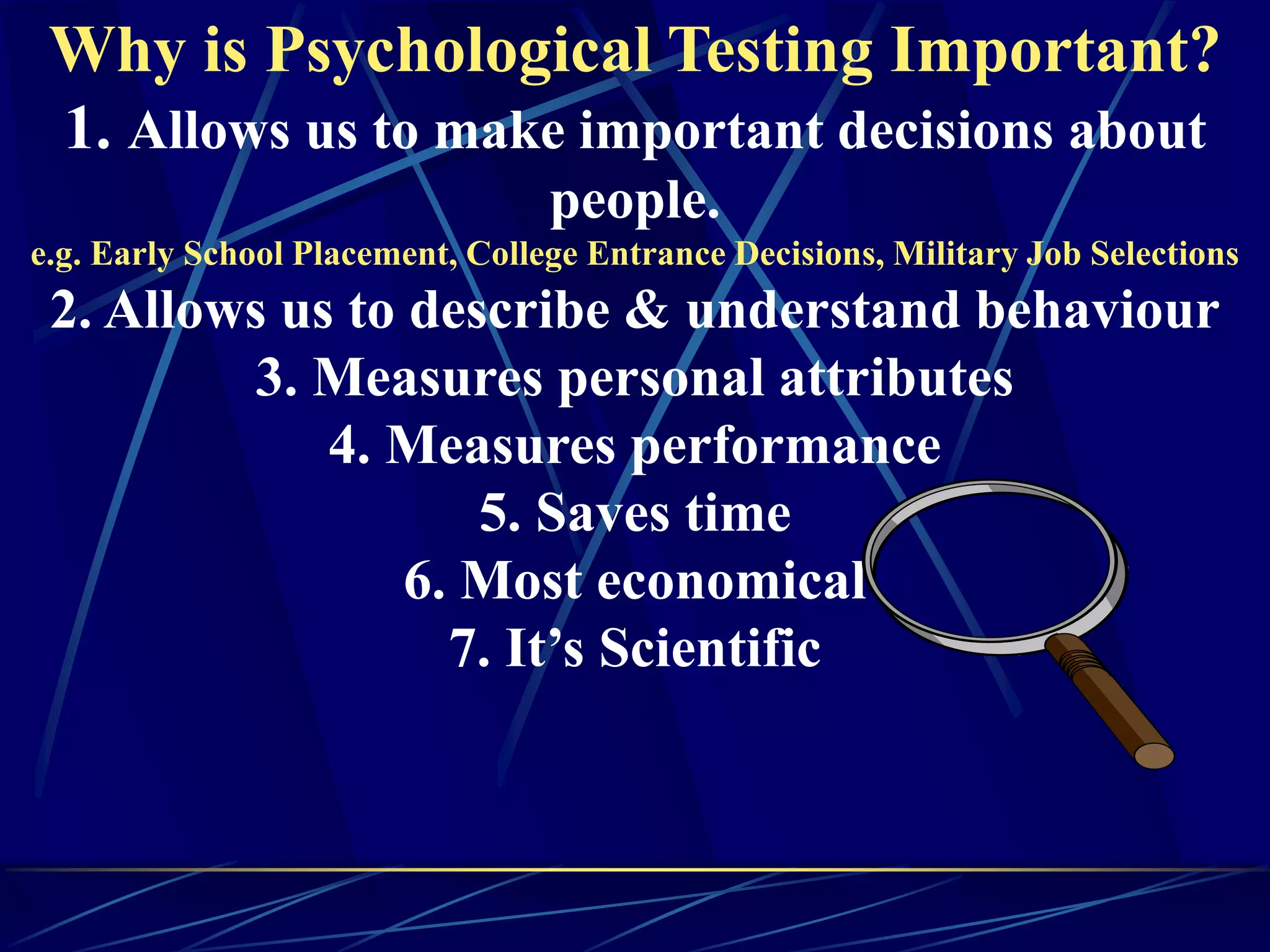 Introduction principles of psychological measurement | PPT