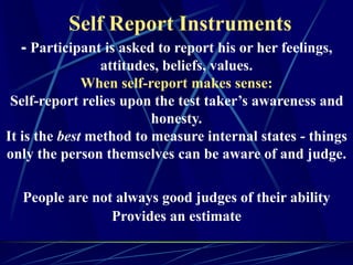 Introduction principles of psychological measurement | PPTX