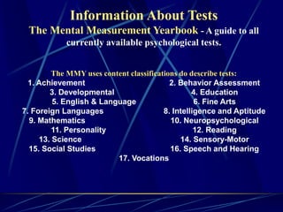Introduction principles of psychological measurement | PPTX