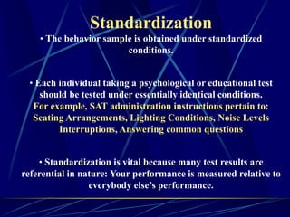 Introduction principles of psychological measurement | PPTX