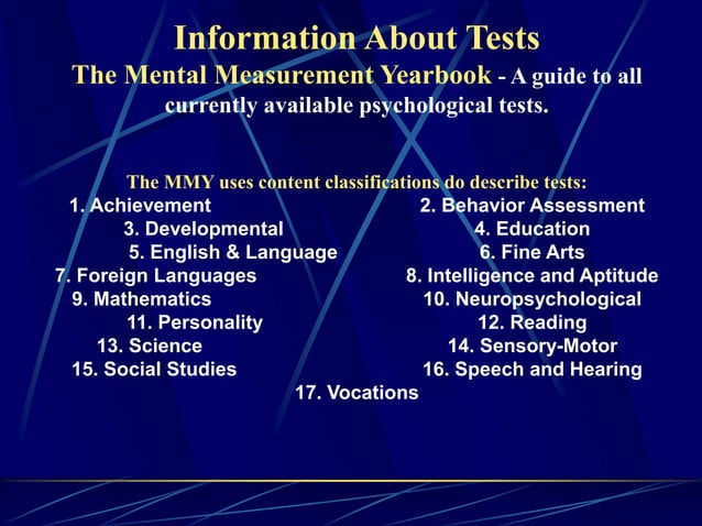 Introduction Principles Of Psychological Measurement Ppt
