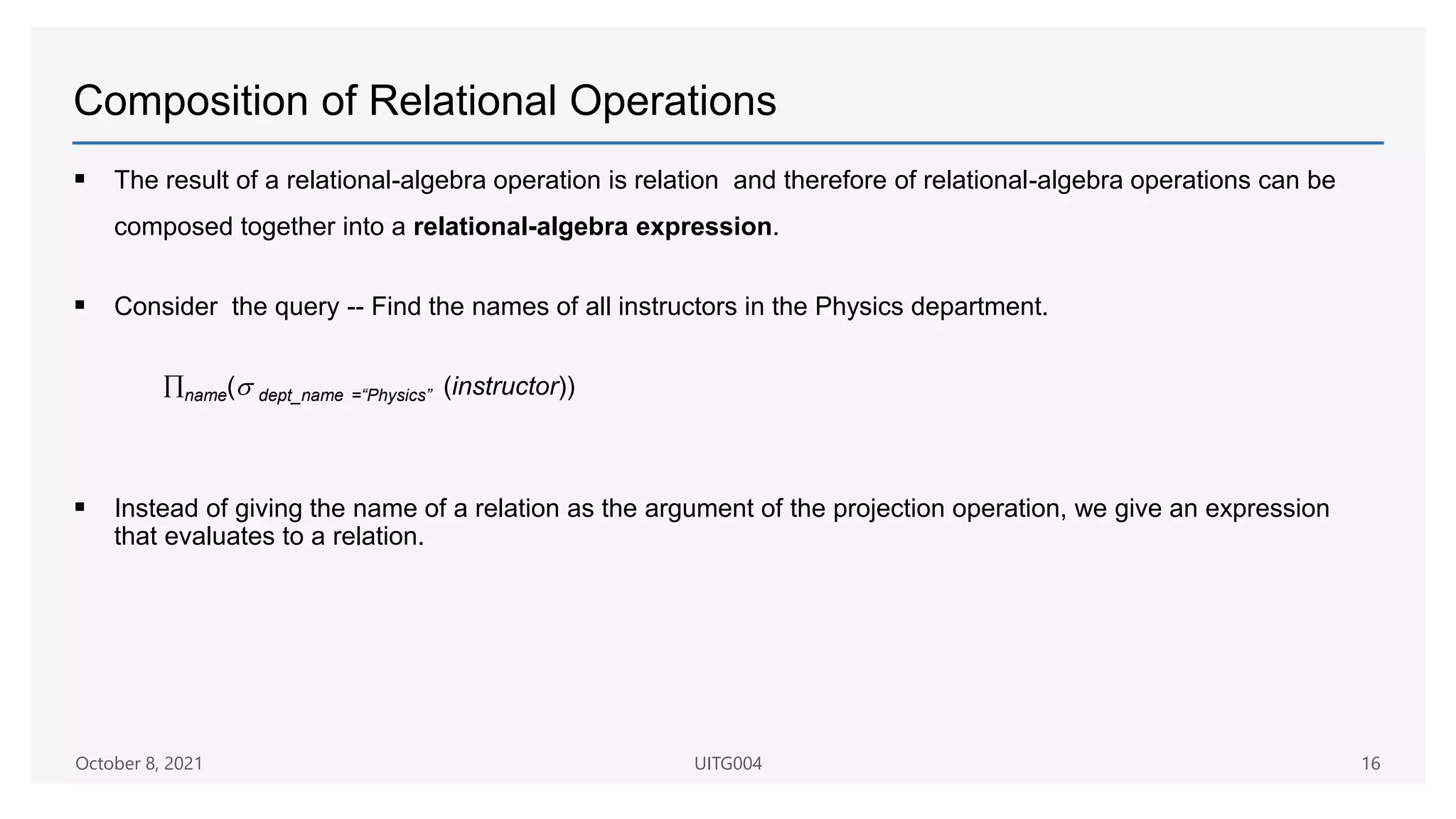Introduction To Relational Database Management Systems Pptx