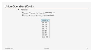 Introduction to Relational Database Management Systems | PPTX