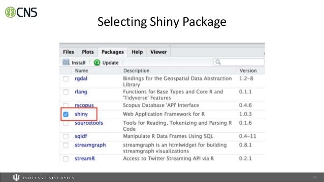 Introduction To Interactive Shiny Web Application