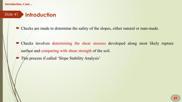 Introduction-Slope-Stability Techniques for Soils | PPT