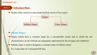 Introduction-Slope-Stability Techniques for Soils | PPTX