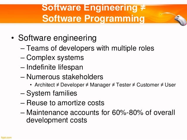 Introduction Software engineering