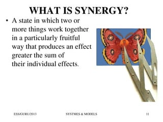 Introduction systems &synergy | PPT