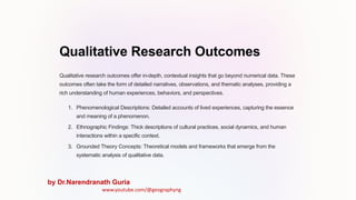 The-Significance of Research Outcomes | Research Methodology | PPTX