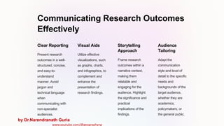 The-Significance of Research Outcomes | Research Methodology | PPTX