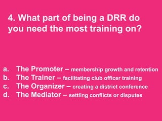 DRR Training: Introduction - The Road to DRR | PPTX