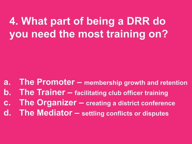 DRR Training: Introduction - The Road to DRR | PPTX | Elections | Politics