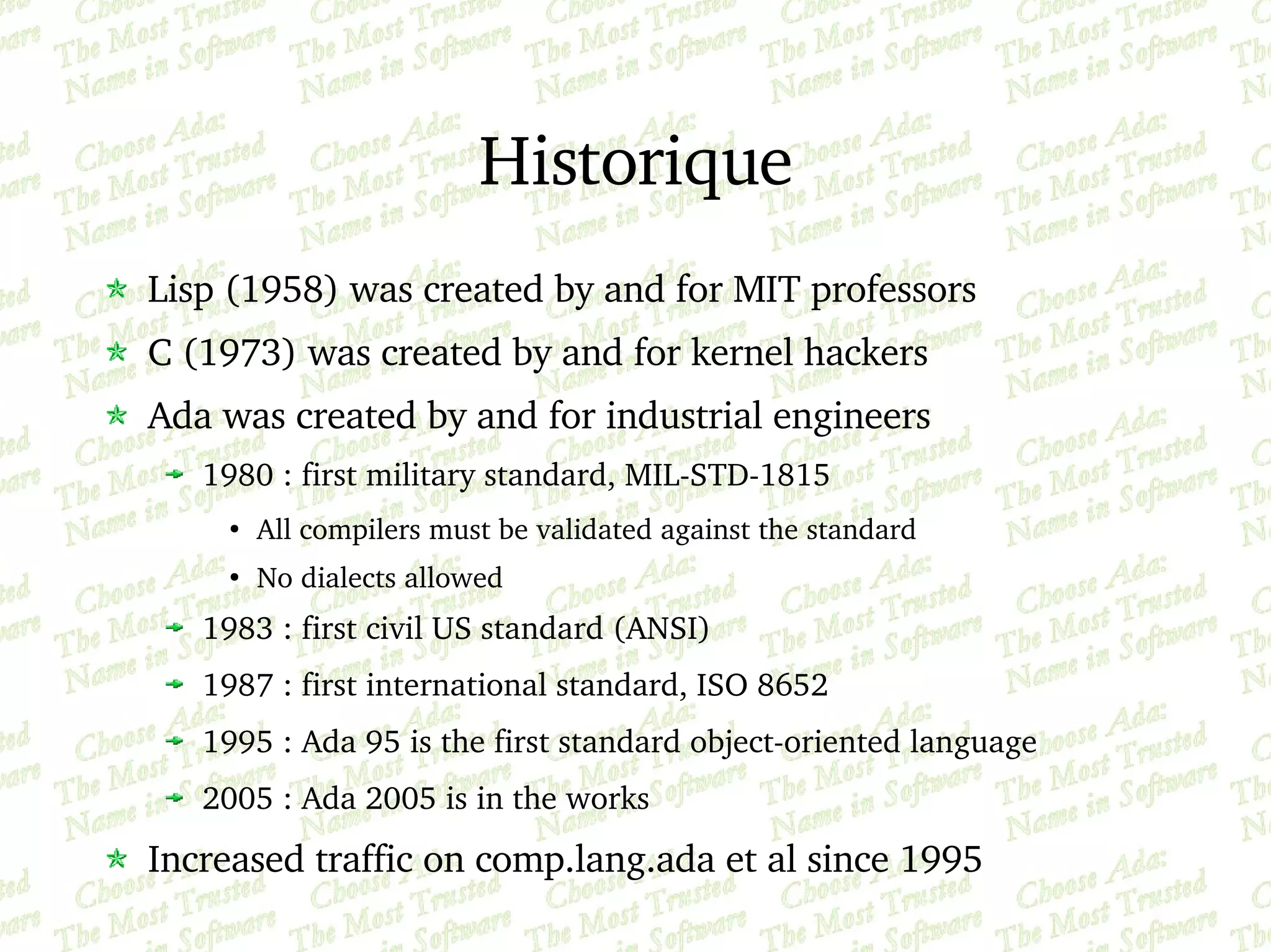 Introduction to Ada | PDF