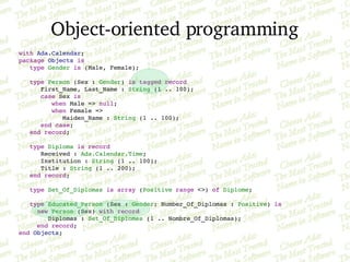 Introduction to Ada | PDF