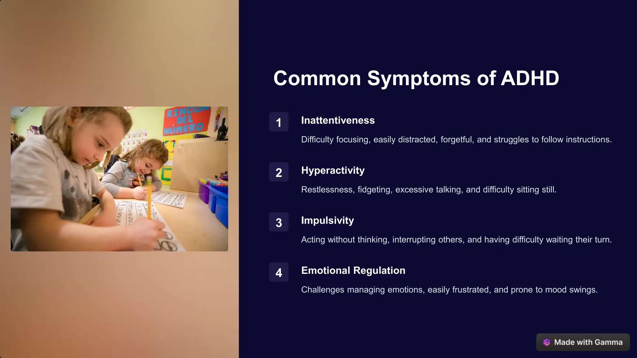 Introduction to Ad- HD , attention deficiency issues | PPT