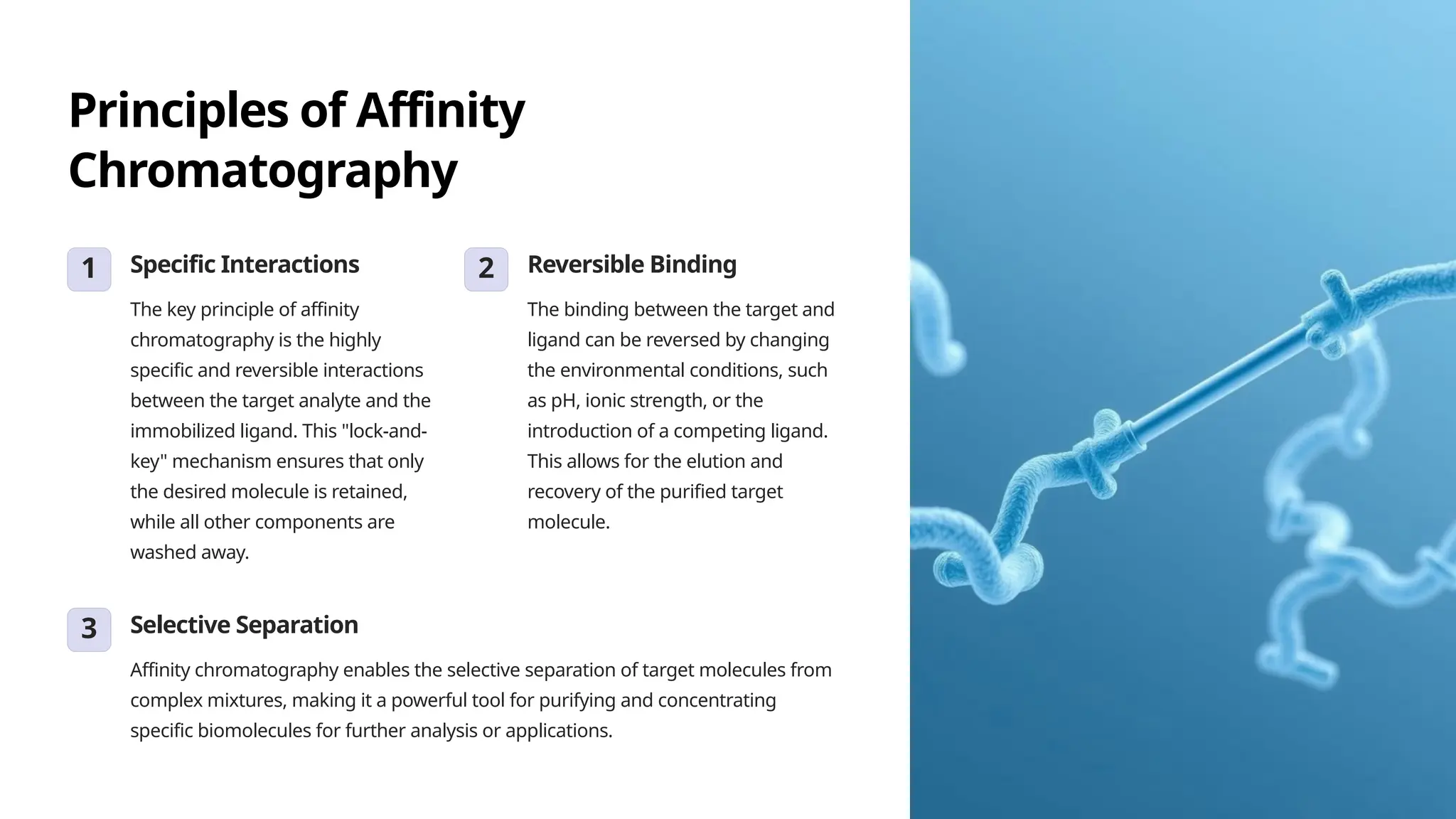 Introduction to Affinity Chromatography on Slide Share by Raj Kumar Mandal | PDF