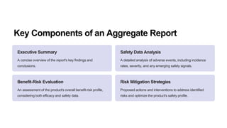 Introduction to Aggregate Reporting in Pharmacovigilance | PPTX