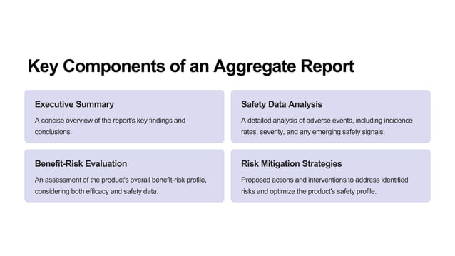 Introduction to Aggregate Reporting in Pharmacovigilance | PPTX ...