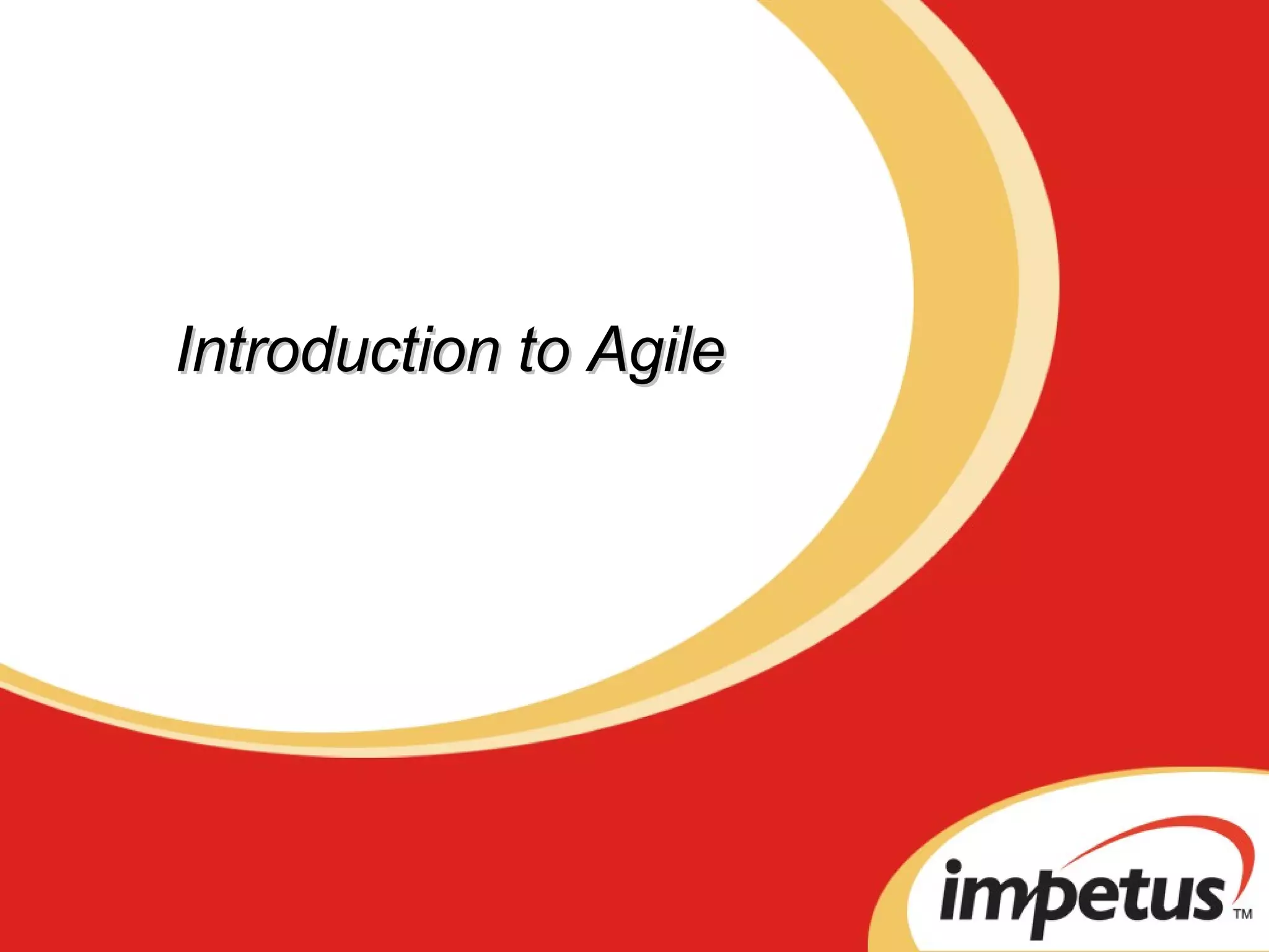 Introduction To Agile | PPT