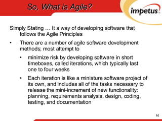 Introduction To Agile | PPT