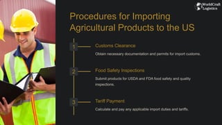 Introduction to Agricultural Imports and Exports - Worldcraft Logistics ...