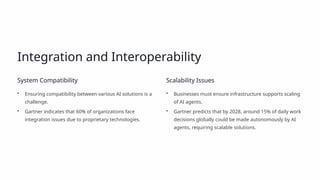 Introduction to AI Agents ppt Presentation | PPTX