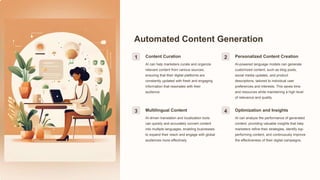 Harnessing AI for Advanced Digital Marketing Strategies | PPT