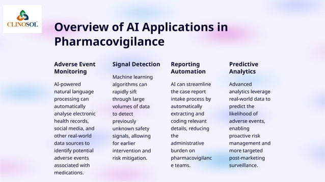 AI-Powered Pharmacovigilance: Enhancing Drug Safety Monitoring | PPTX ...