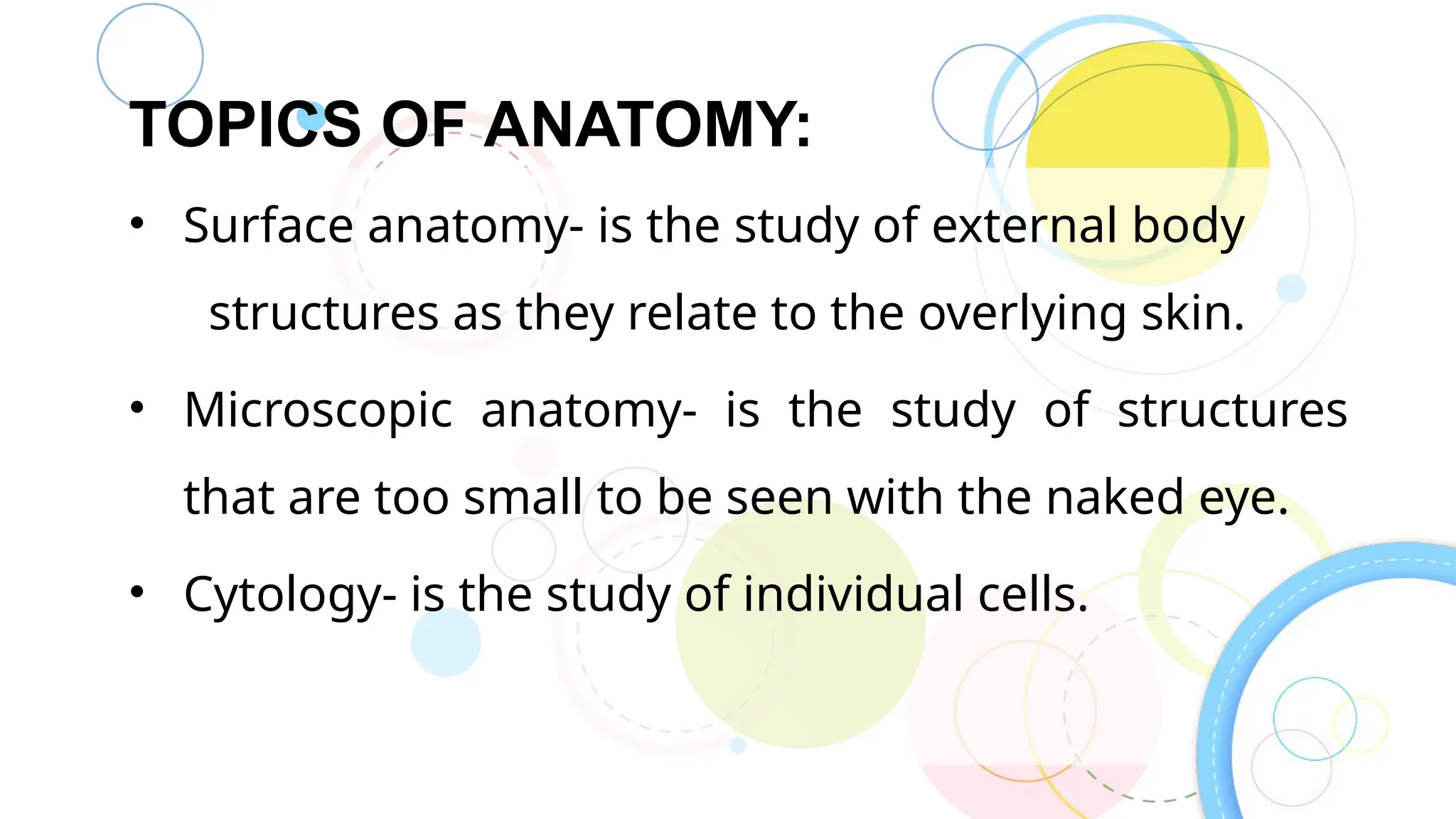 INTRODUCTION-TO-ANATOMY INTRODUCTION TO ANATOMY | PPTX
