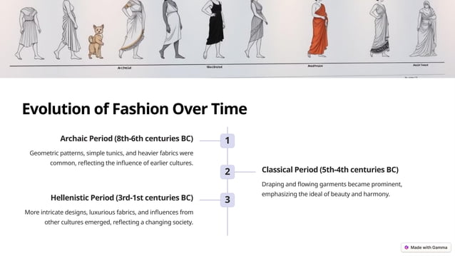 Introduction To Ancient Greek Fashion Pptx